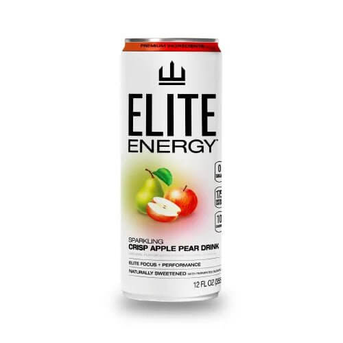 ELITE Crisp Apple Pear - Sugar Free & Natural Energy Drink – ELITE Energy